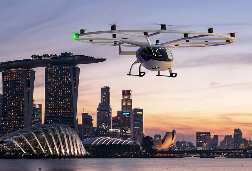 Headquarter Volocopter Bruchsal │ modern workplaces at feco