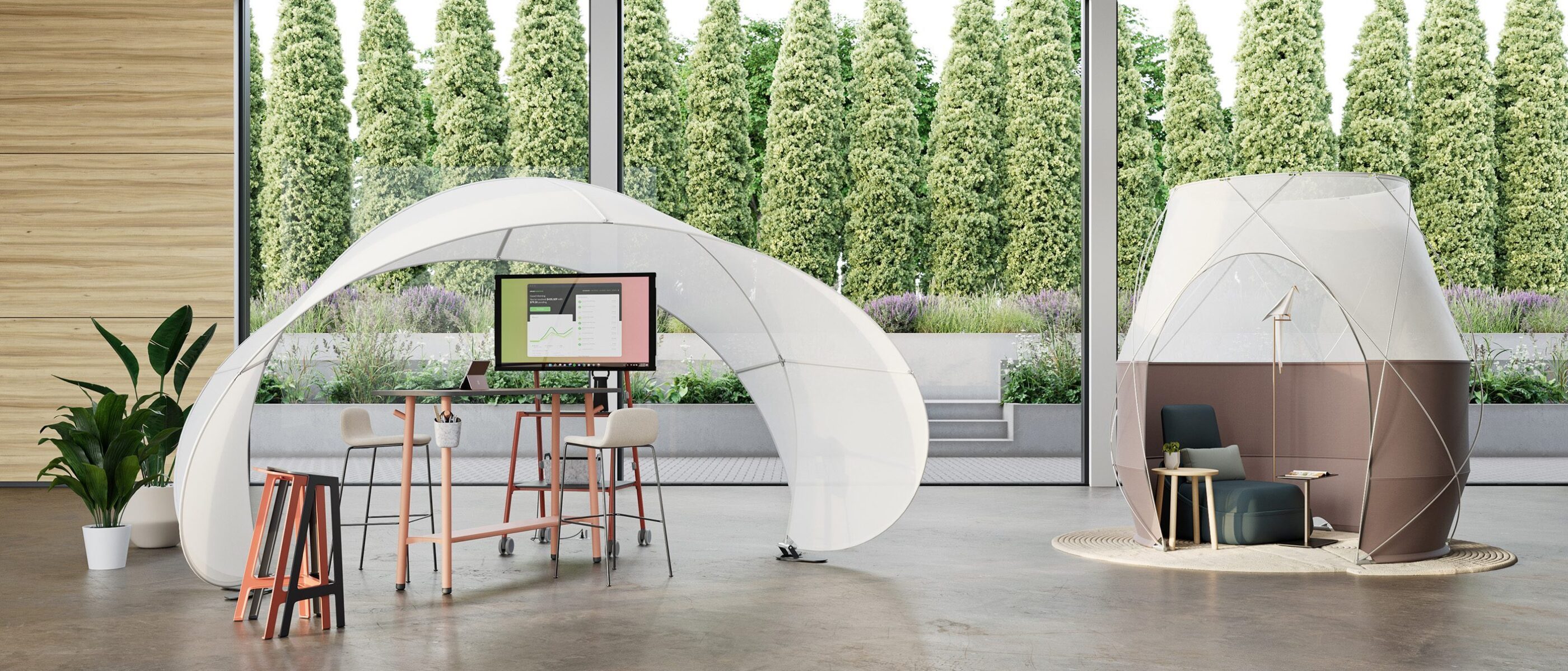 Work Tents von Steelcase │ Rückzugsorte neu gedacht